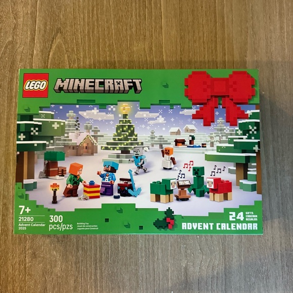 Lego | Toys | Lego Minecraft 24 Day Advent Calendar 225 Christmas ...